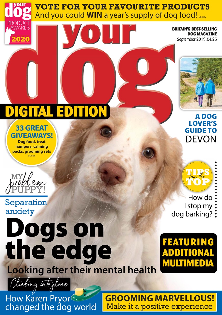 Your Dog Magazine - Your Dog Magazine September 2019 Back Issue