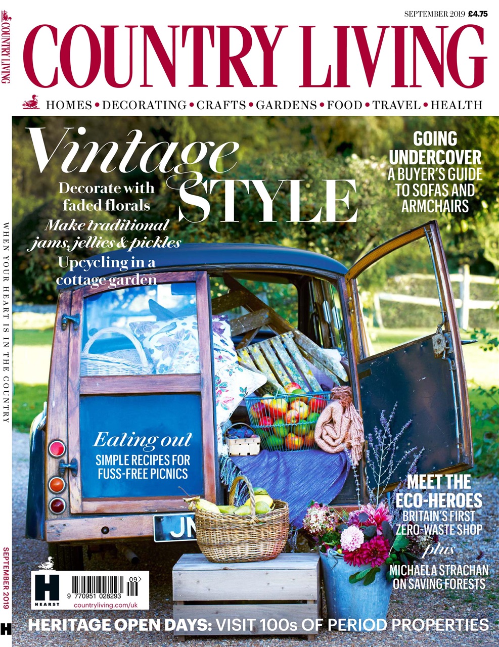 Country Living Magazine - September 2019 Back Issue