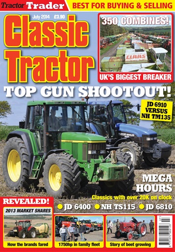 Classic Tractor Magazine - July 2014 Back Issue
