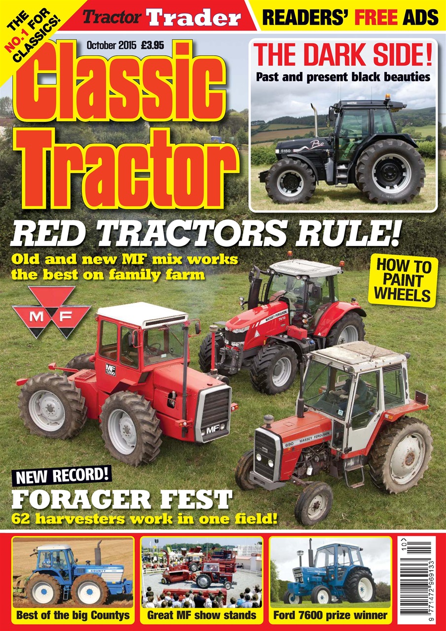 Classic Tractor Magazine - October 2015 Back Issue