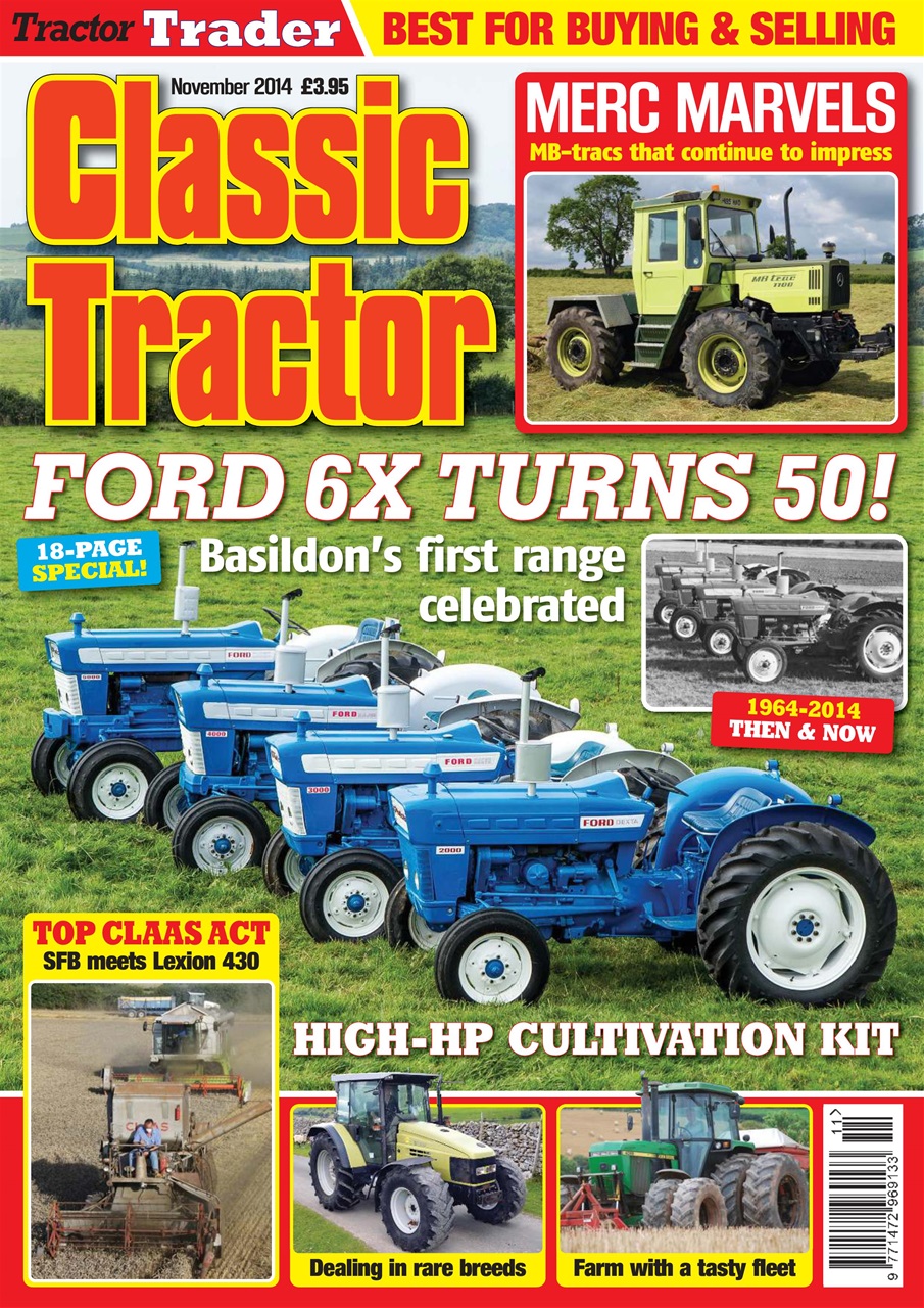Classic Tractor Magazine - November 2014 Back Issue