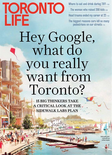Toronto Life Magazine - September 2019 Back Issue