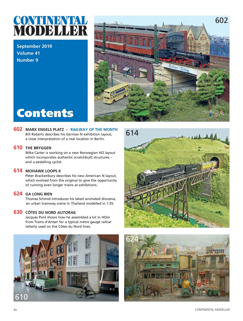 Continental Modeller Magazine - September 2019 Back Issue