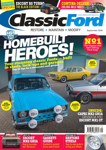 Classic Ford Magazine - September 2019 Back Issue