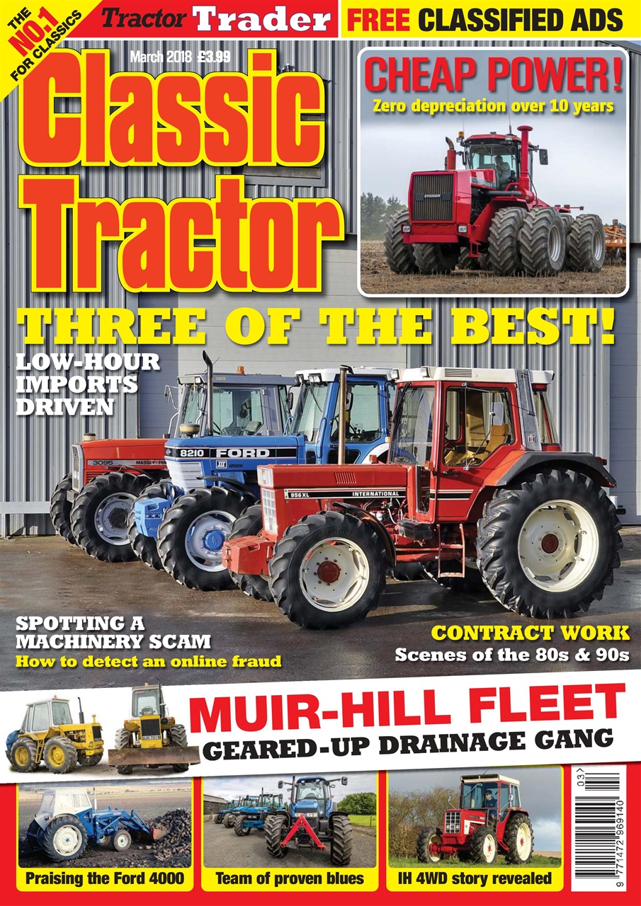 Classic Tractor Magazine - March 2018 Back Issue