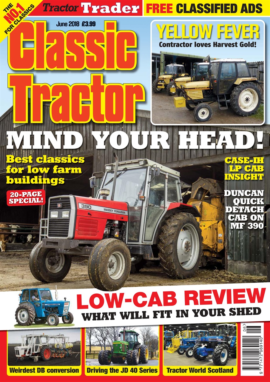 Classic Tractor Magazine - June 2018 Back Issue