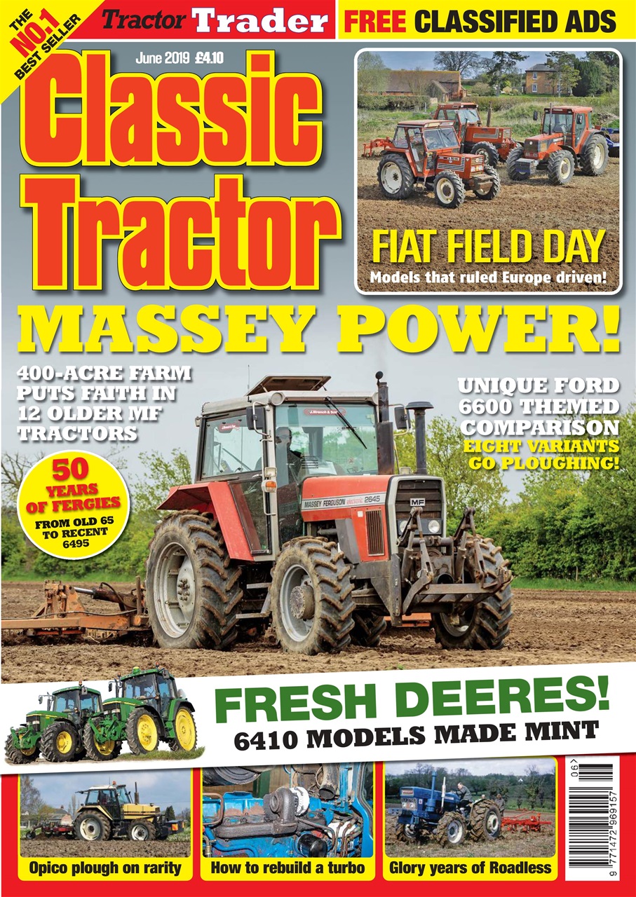 Classic Tractor Magazine - June 2019 Back Issue