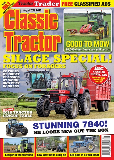 Classic Tractor Magazine - August 2019 Back Issue