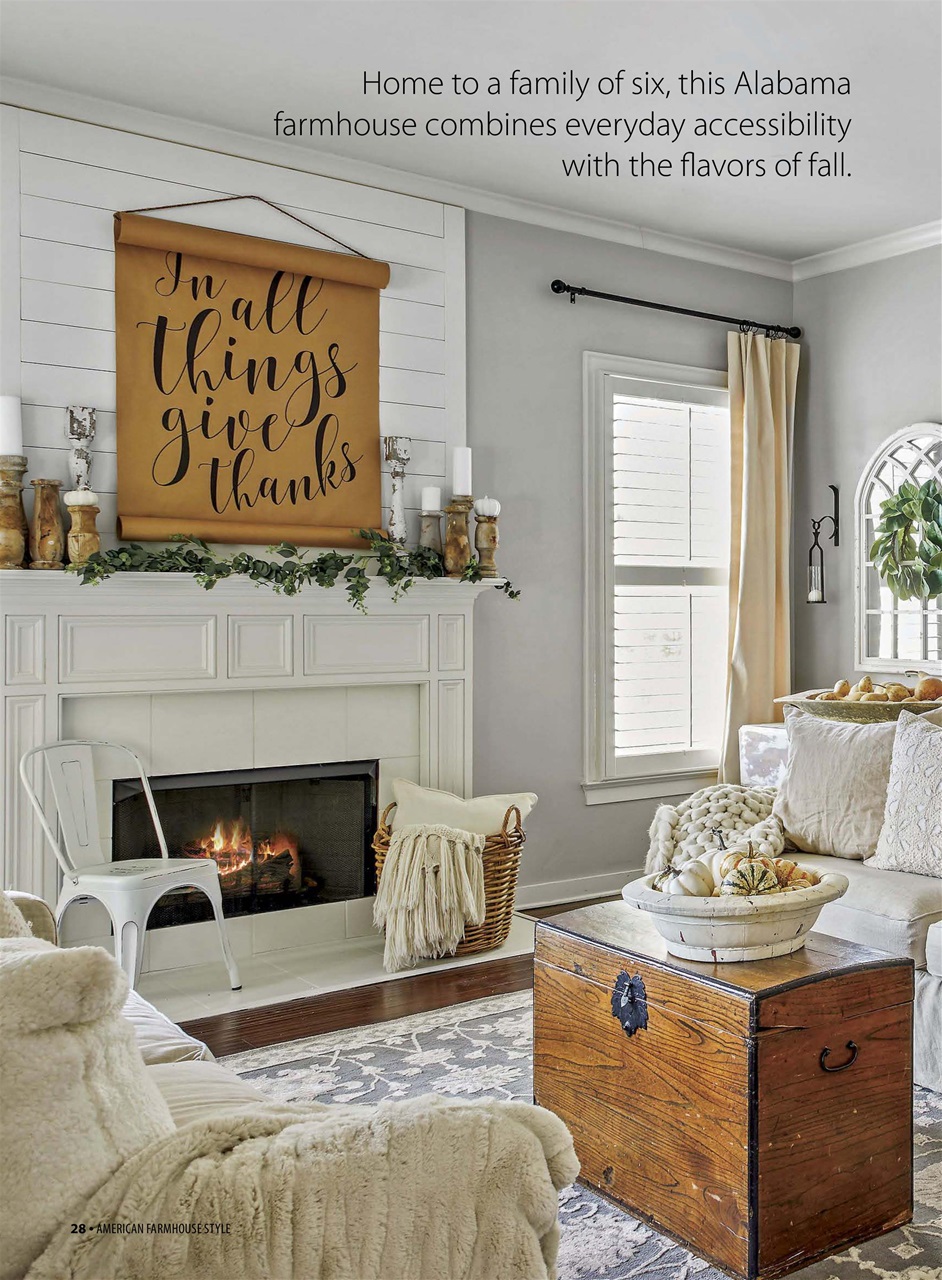 American Farmhouse Style Magazine - Oct/Nov 2019 Back Issue