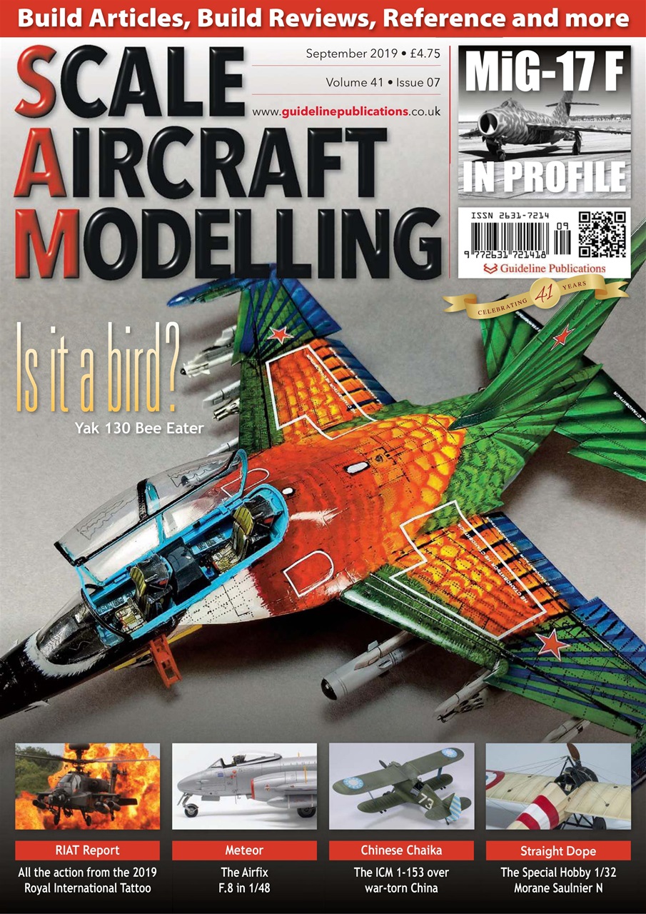 Scale Aircraft Modelling Magazine - September 2019 Edizione posteriore