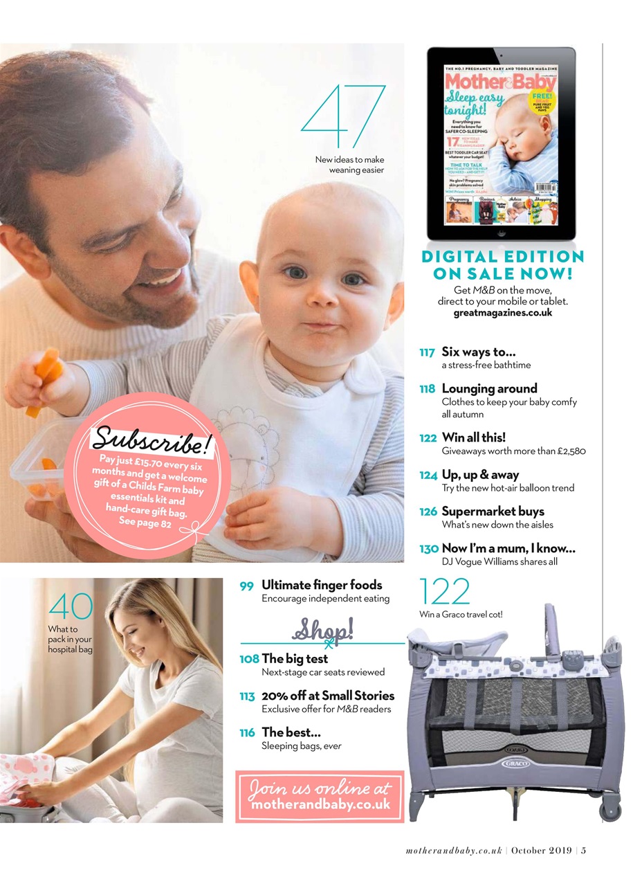 Mother & Baby Magazine - October 2019 Back Issue