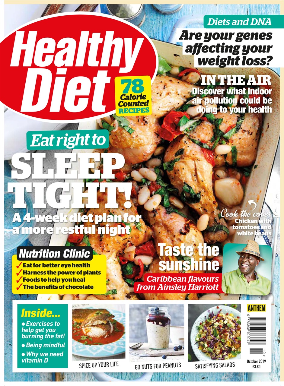 Healthy Diet Magazine - Eat well to sleep well - Oct 2019 Back Issue