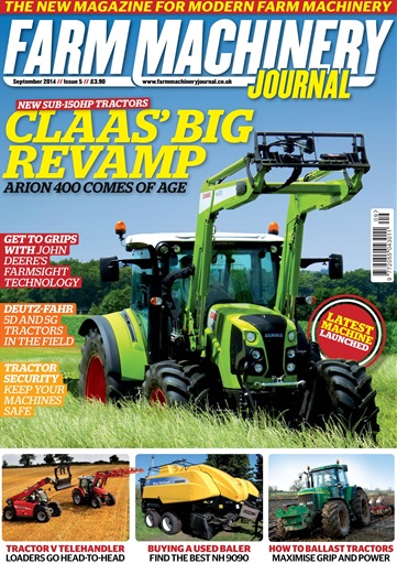 Farm Machinery Journal Magazine - September 2014 Back Issue