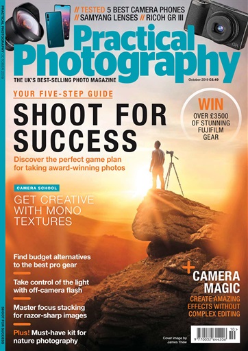 Practical Photography Magazine - October 2019 Subscriptions | Pocketmags