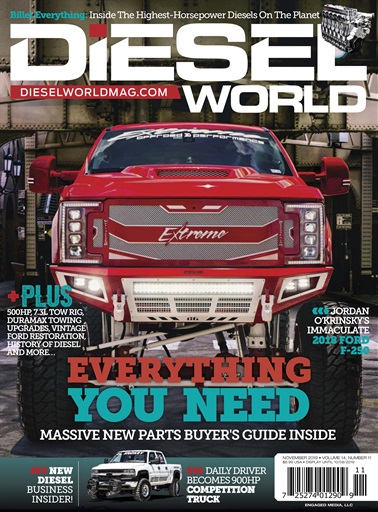 Diesel World Magazine - Nov 2019 Back Issue