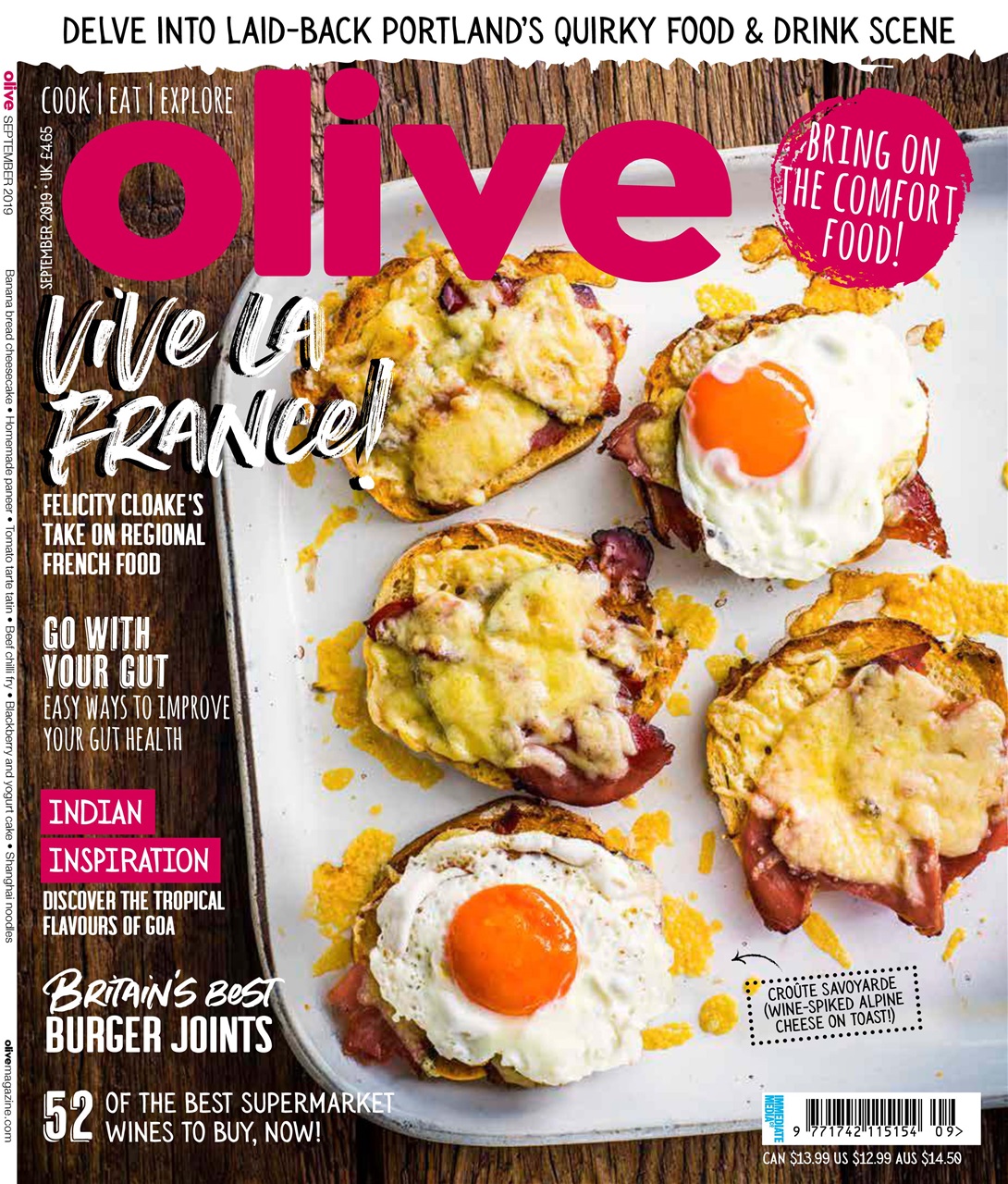 Olive Magazine - September 2019 Back Issue