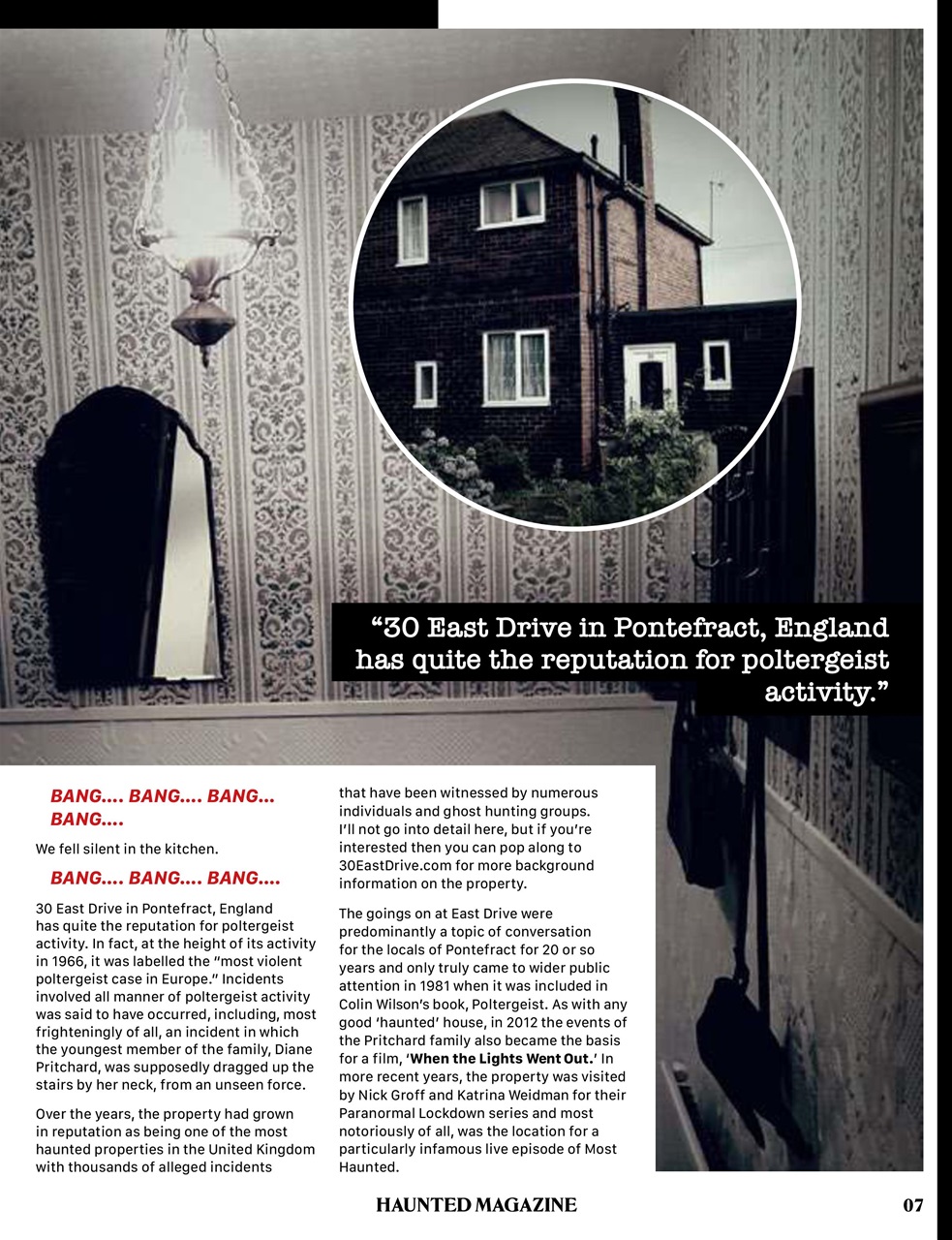 Haunted Magazine - Haunted 24: All About Ghosts Back Issue