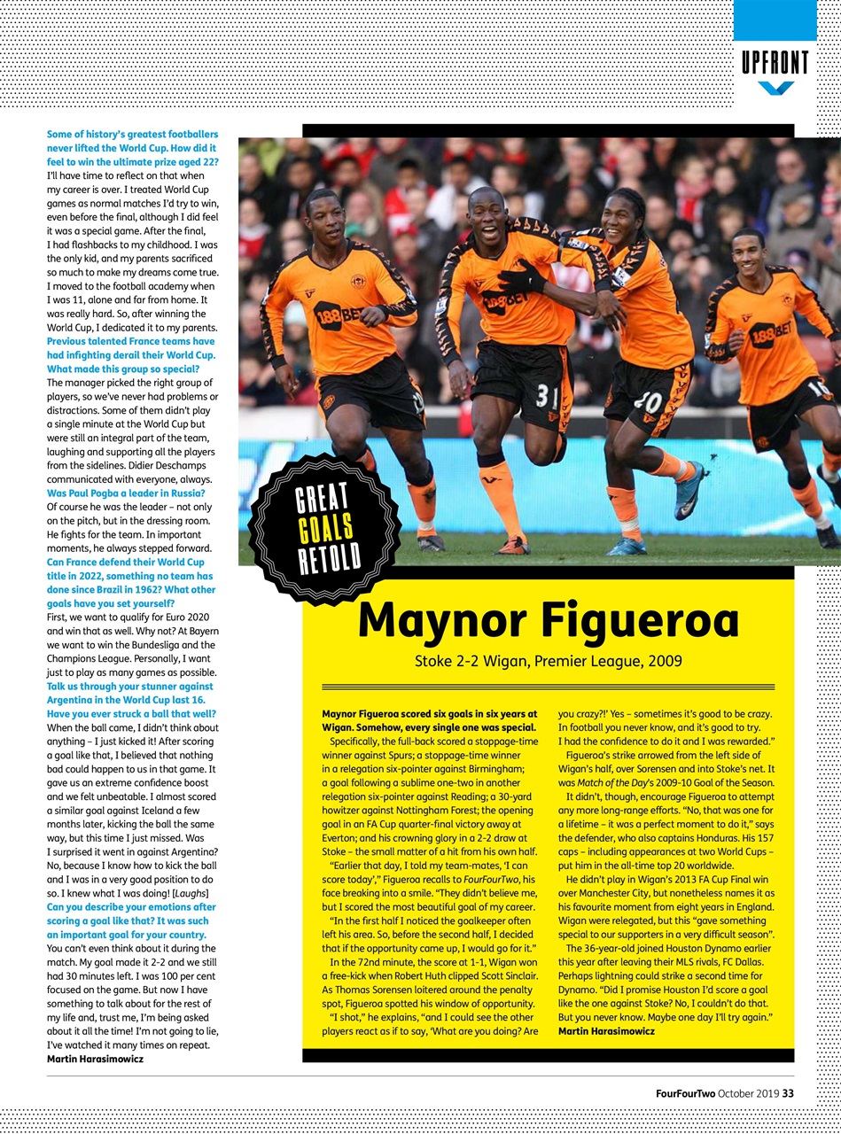 FourFourTwo Magazine - October 2019 Back Issue