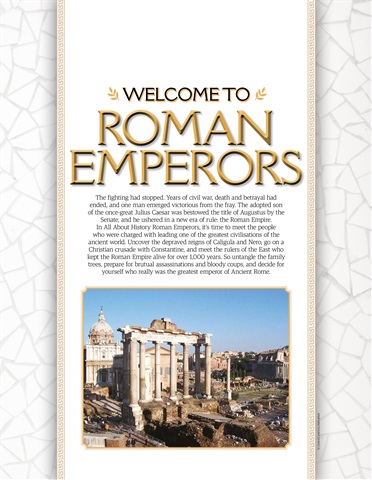All About History Magazine - All About History Roman Emperors ...