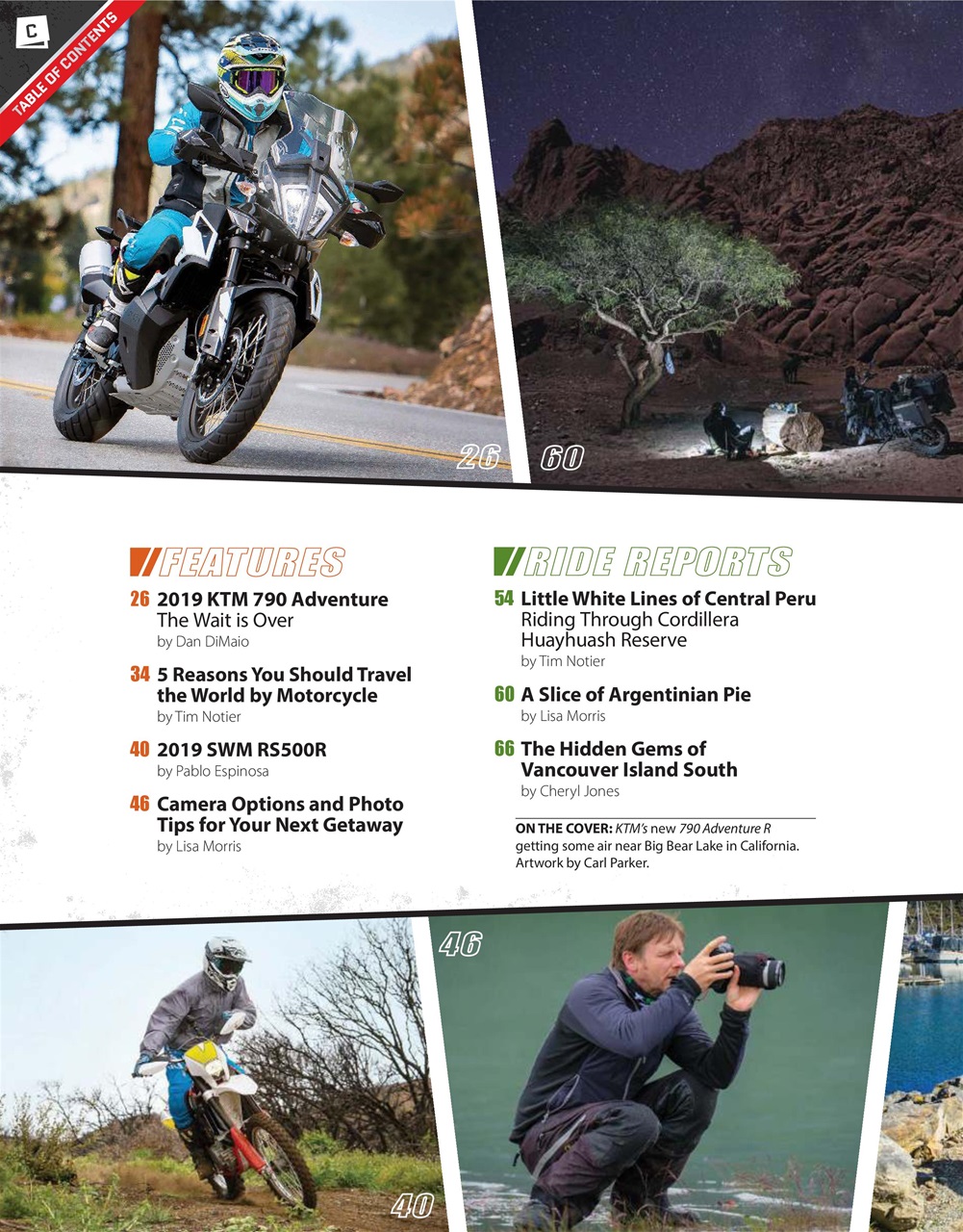 Adventure Motorcycle Magazine - Sep/Oct 2019 Back Issue