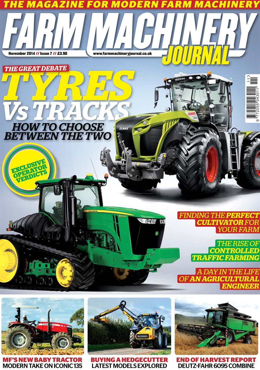Farm Machinery Journal Magazine - November 2014 Back Issue