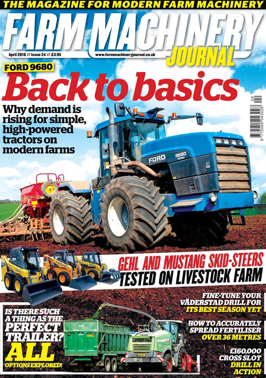 Farm Machinery Journal Magazine - April 2016 Subscriptions | Pocketmags