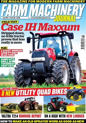 Farm Machinery Journal Magazine - June 2017 Back Issue