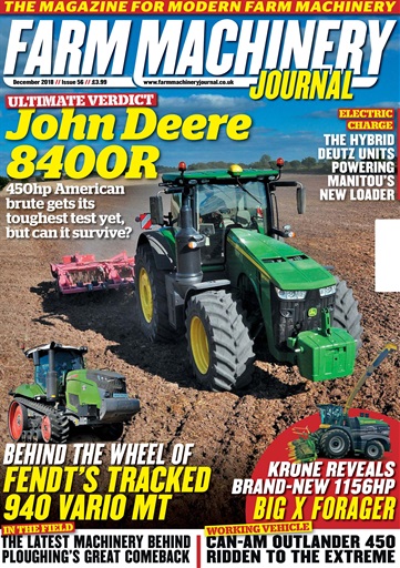 Farm Machinery Journal Magazine - December 2018 Back Issue