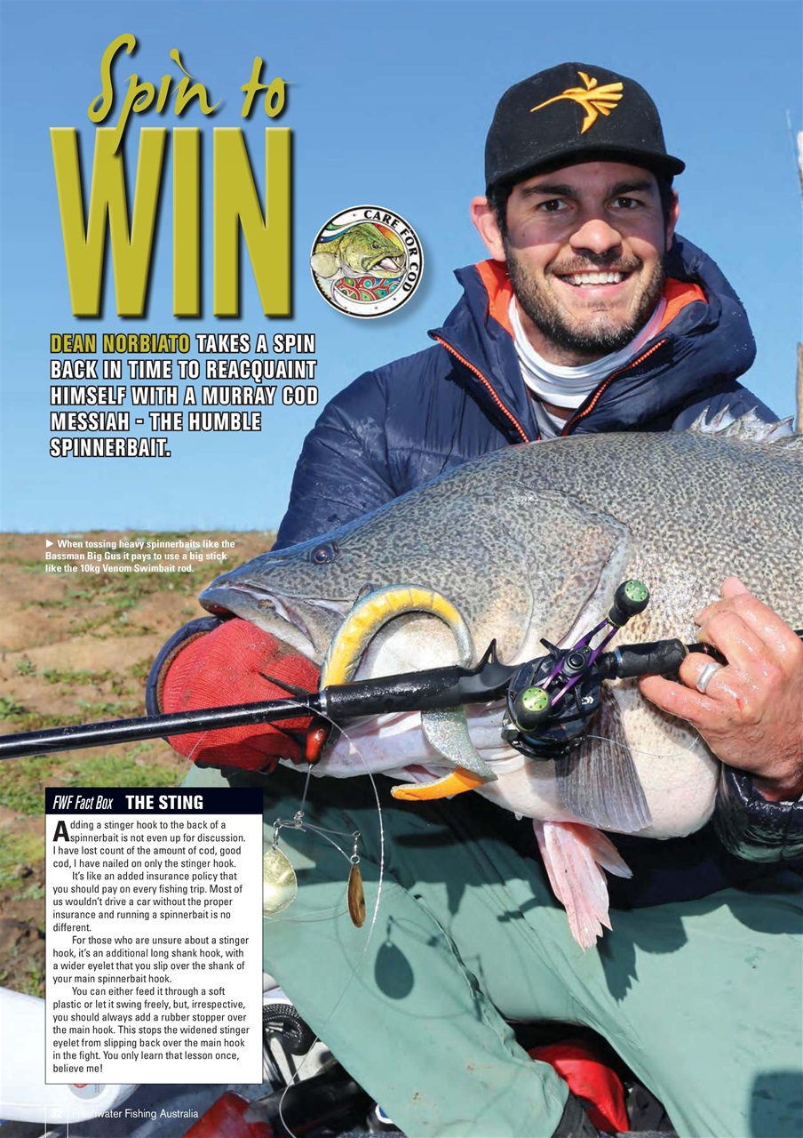 Freshwater Fishing Australia Magazine - SEP-OCT FWF 157 Back Issue