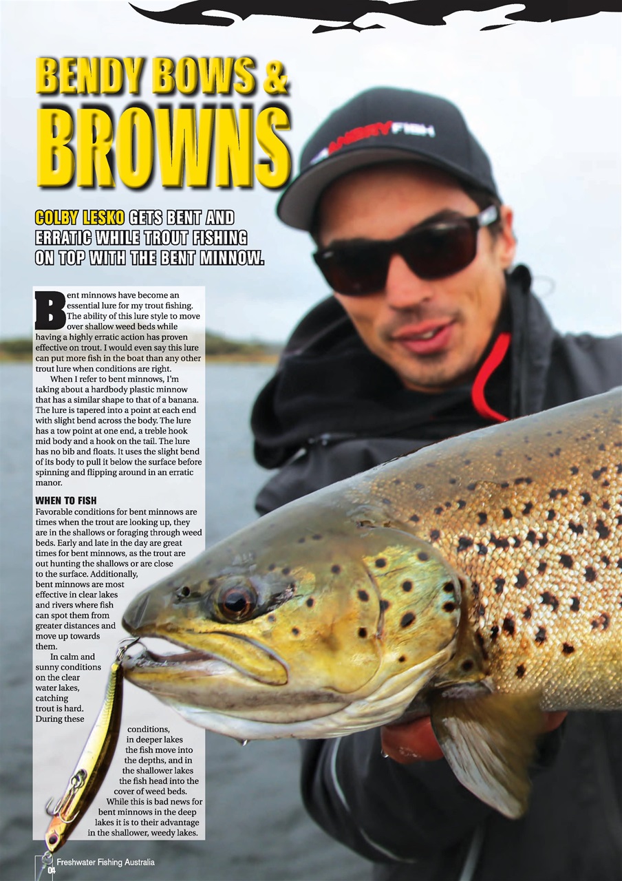 Freshwater Fishing Australia Magazine - SEP-OCT FWF 157 Back Issue