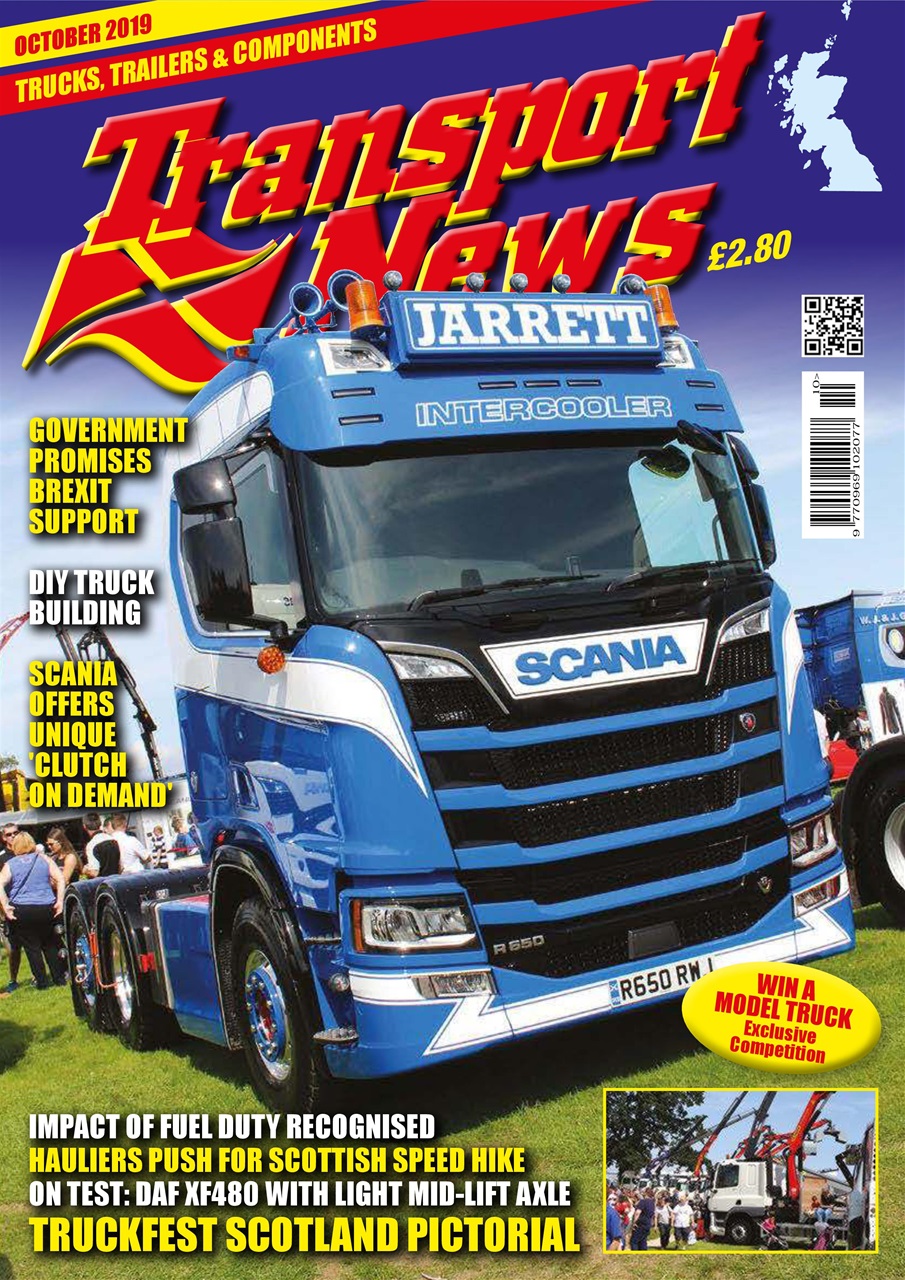Transport News Magazine - October 2019 Subscriptions | Pocketmags