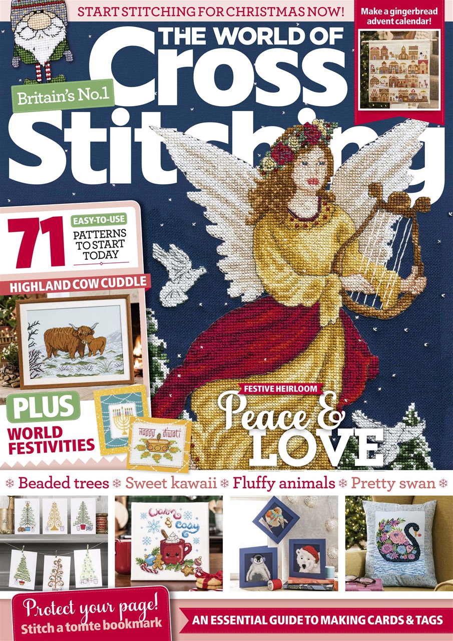 The World of Cross Stitching Magazine - November 2019 Back Issue
