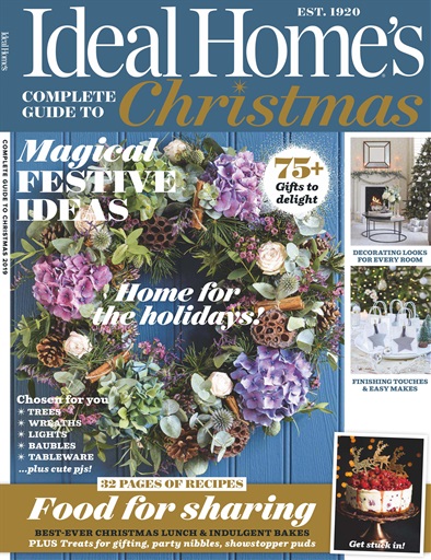 Ideal Home Magazine - Christmas Guide 2019 Back Issue