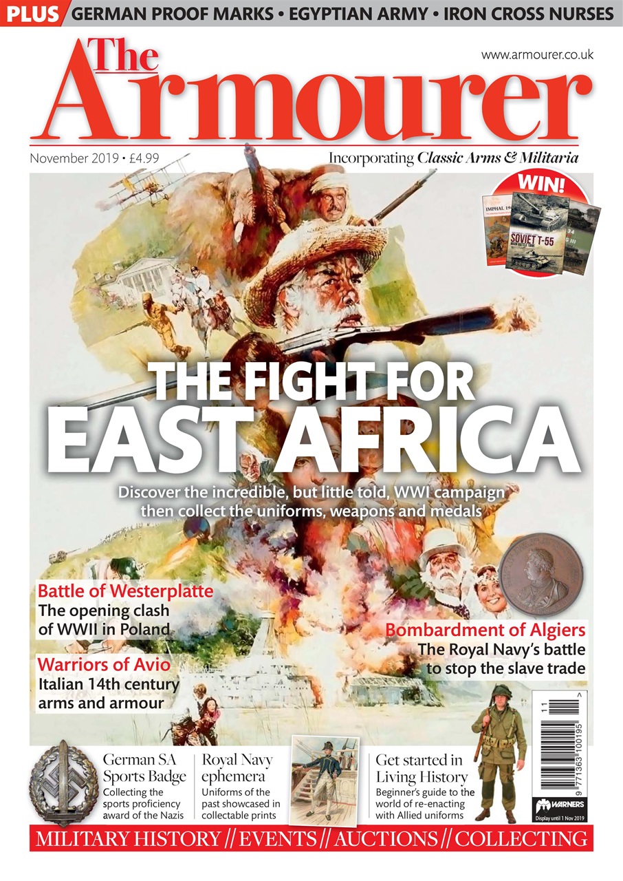 The Armourer Magazine - November 2019 - The East African Campaign ...