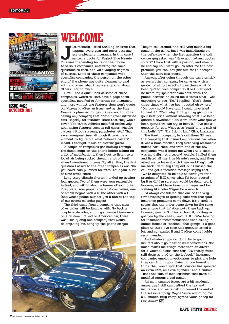 Street Machine Magazine - Issue 28 Back Issue