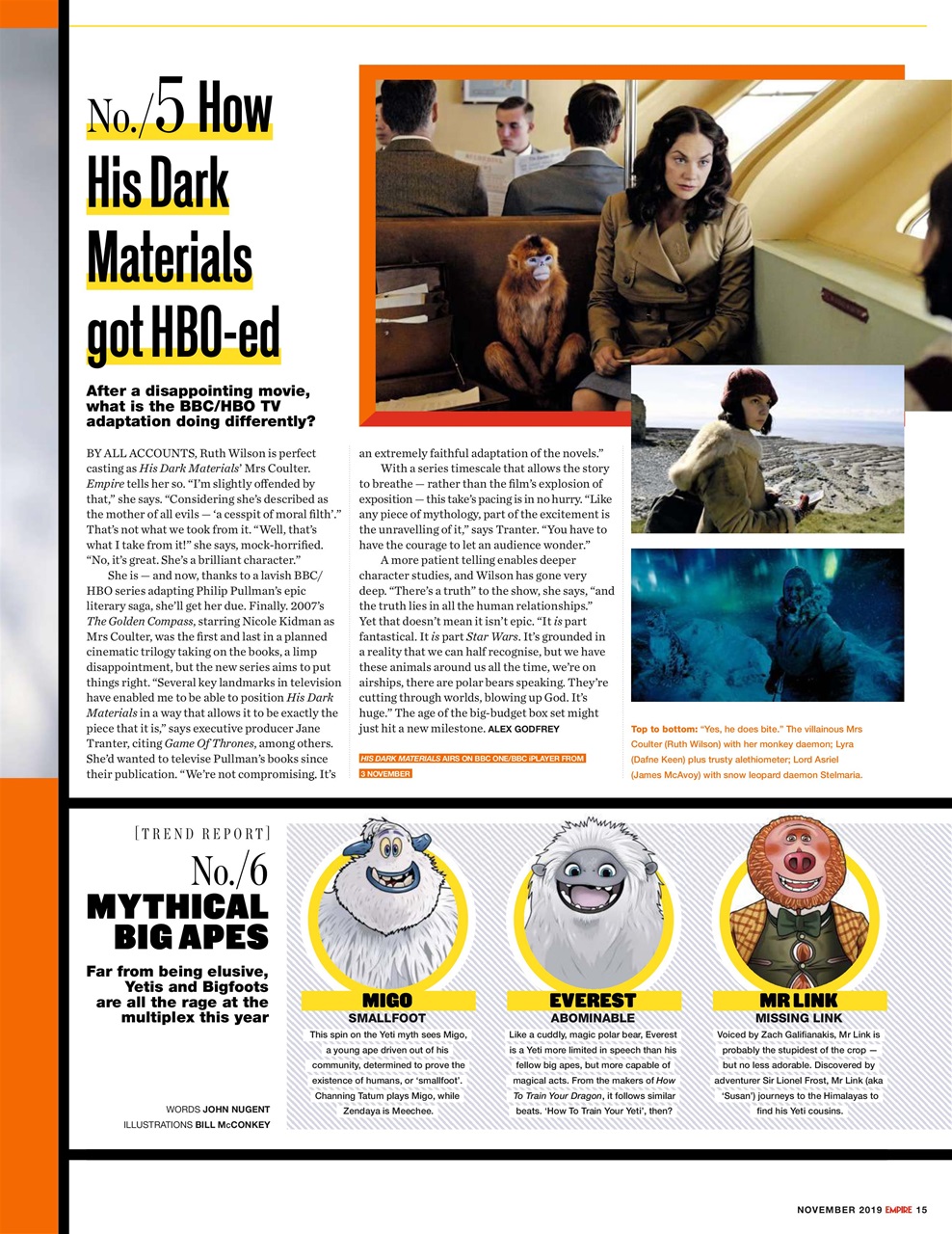 Empire Magazine - November 2019 Back Issue