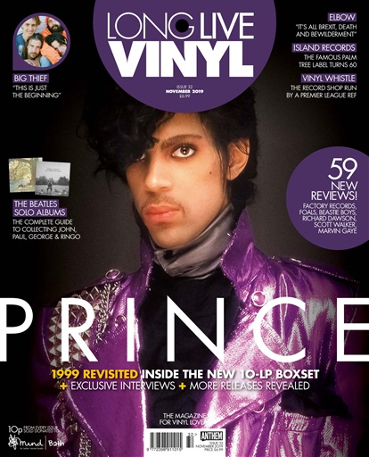 Long Live Vinyl Magazine - Nov 2019 Back Issue