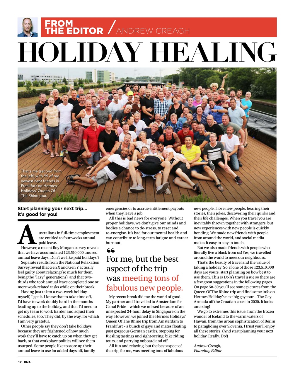 DNA Magazine - DNA #237 – Travel Issue Back Issue