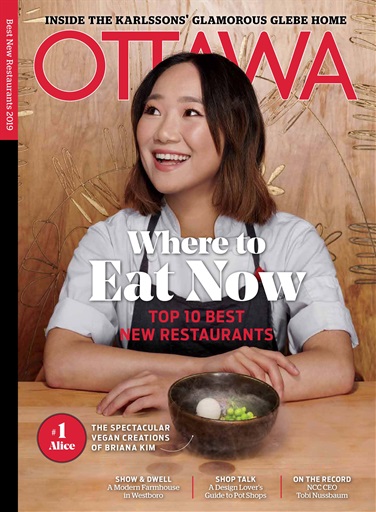 Ottawa Magazine - Best New Restaurants 2019 Back Issue
