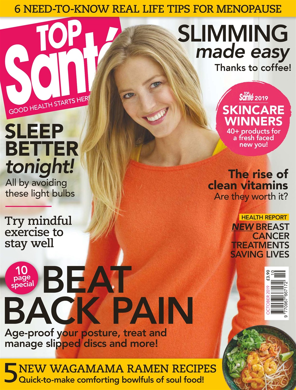 Top Sante Magazine - October 2019 Back Issue