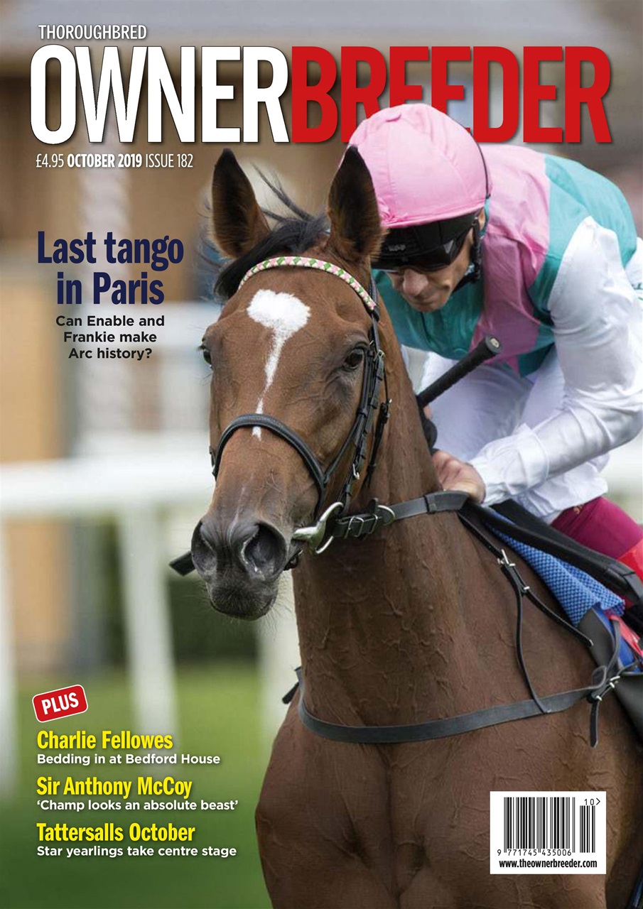 The Owner Breeder Magazine - October 2019 - issue 182 Back Issue