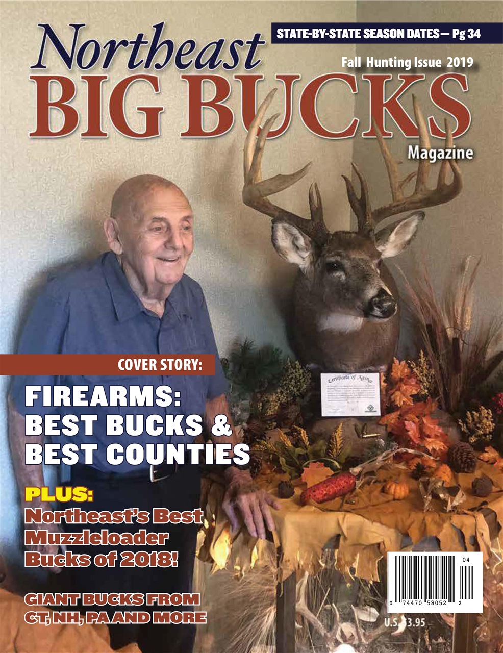 Northeast Big Bucks Magazine - Fall/Hunting 2019 Back Issue