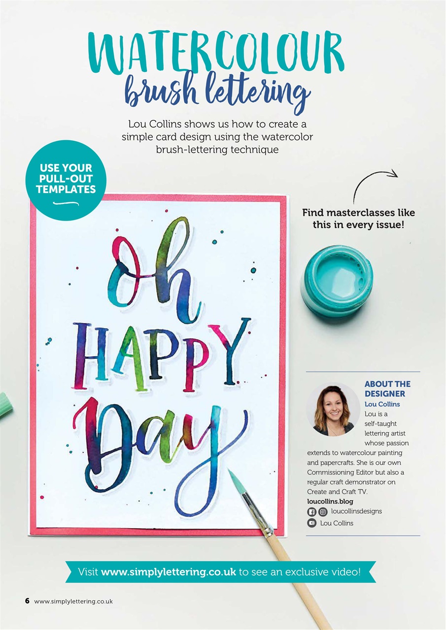 Simply Lettering Magazine - Sampler Special Issue
