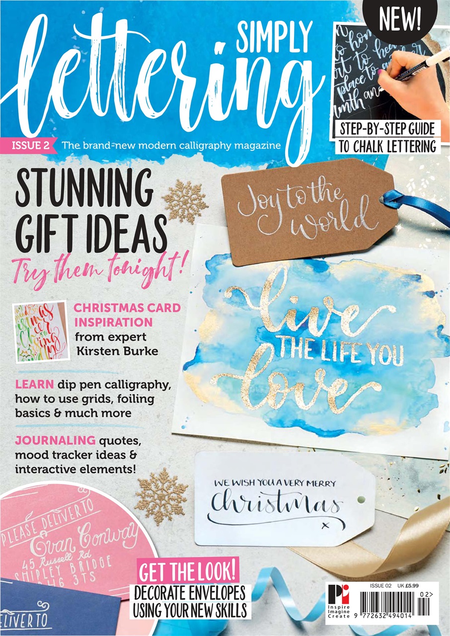 Simply Lettering Magazine - 02 Back Issue