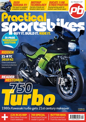 Practical Sportsbikes Magazine - November 2019 Back Issue