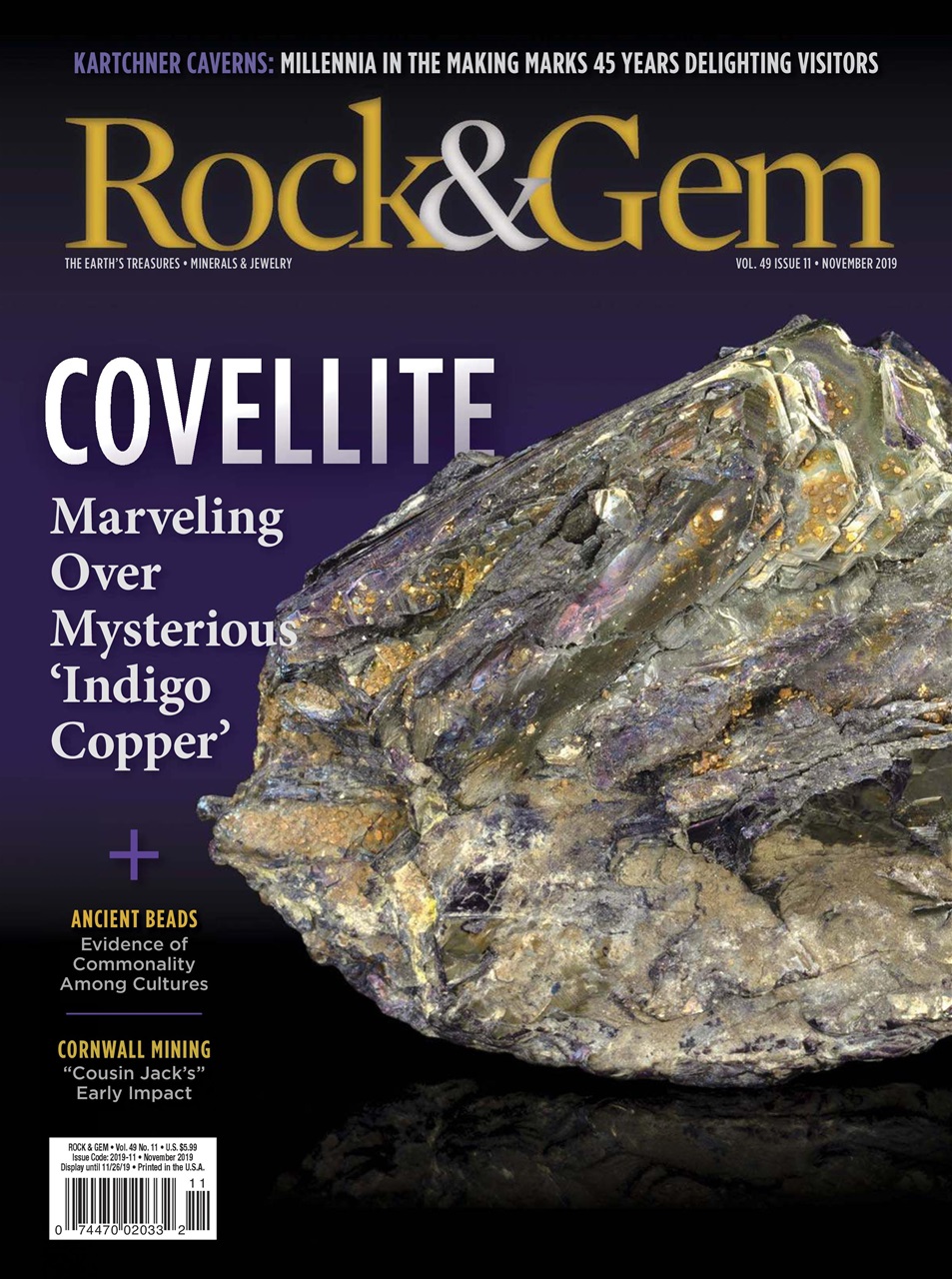 Rock&Gem Magazine - November 2019 Back Issue