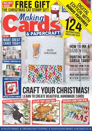 Making Cards & Papercraft Magazine - November 2019 Back Issue