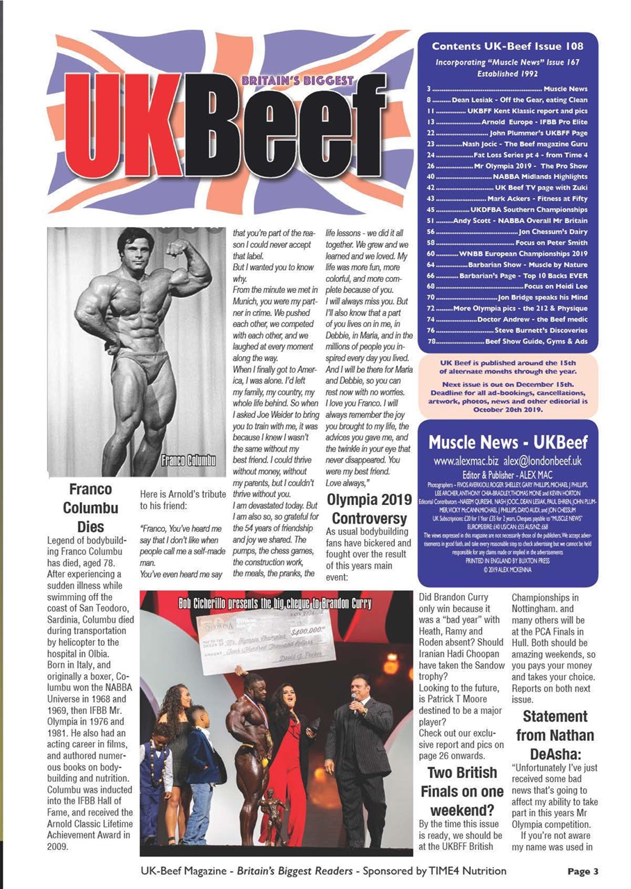 UK Beef Magazine - Issue 108 Back Issue