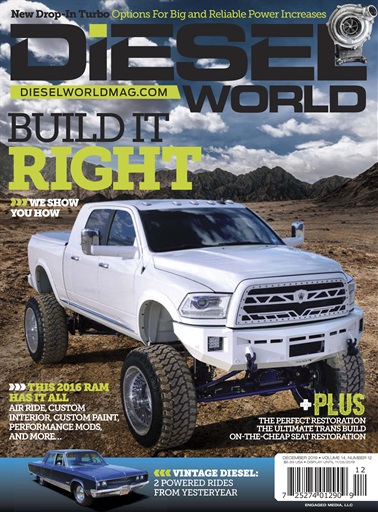 Diesel World Magazine - Dec 2019 Back Issue