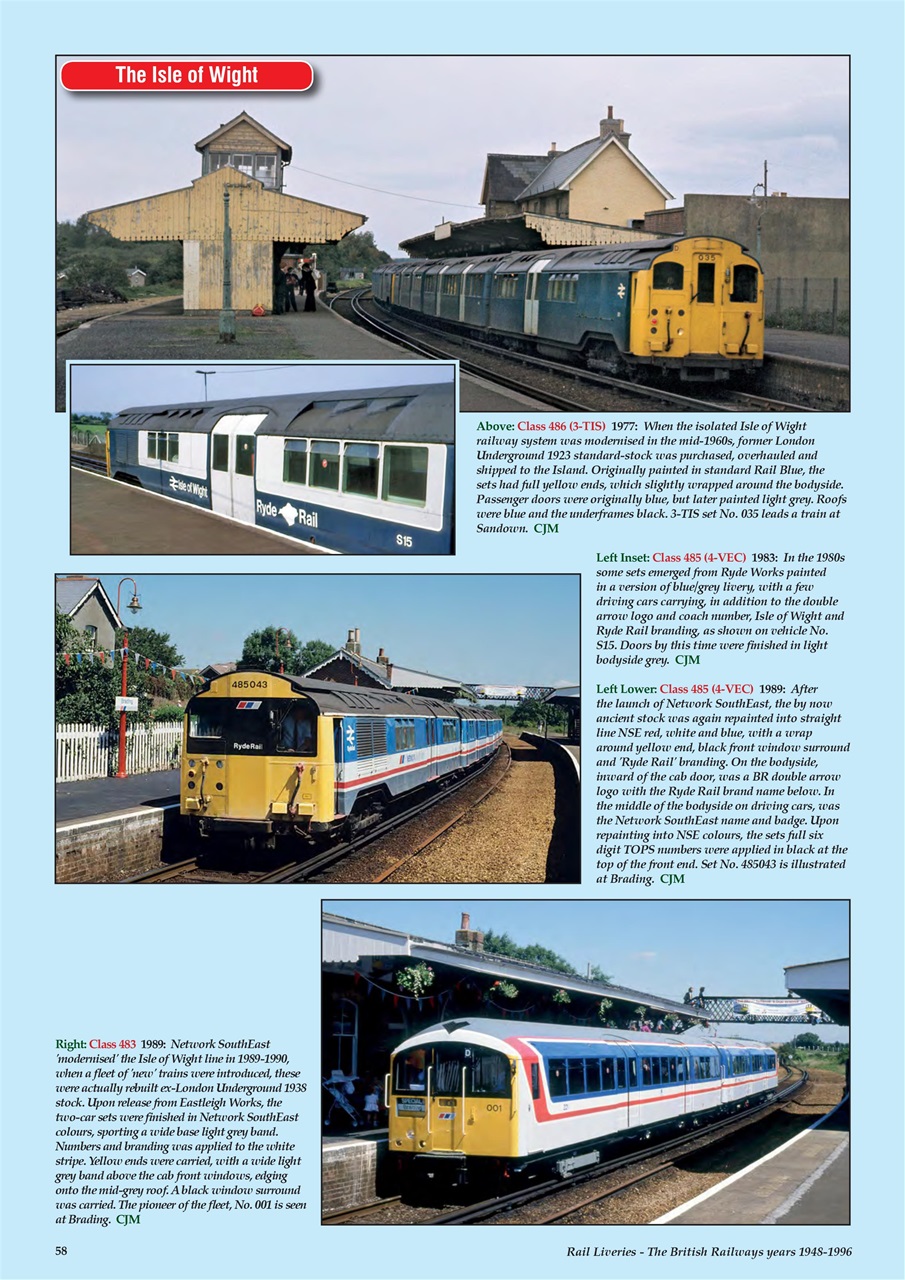 Modern Railways Magazine - Rail Liveries: Volume 1 Special Issue